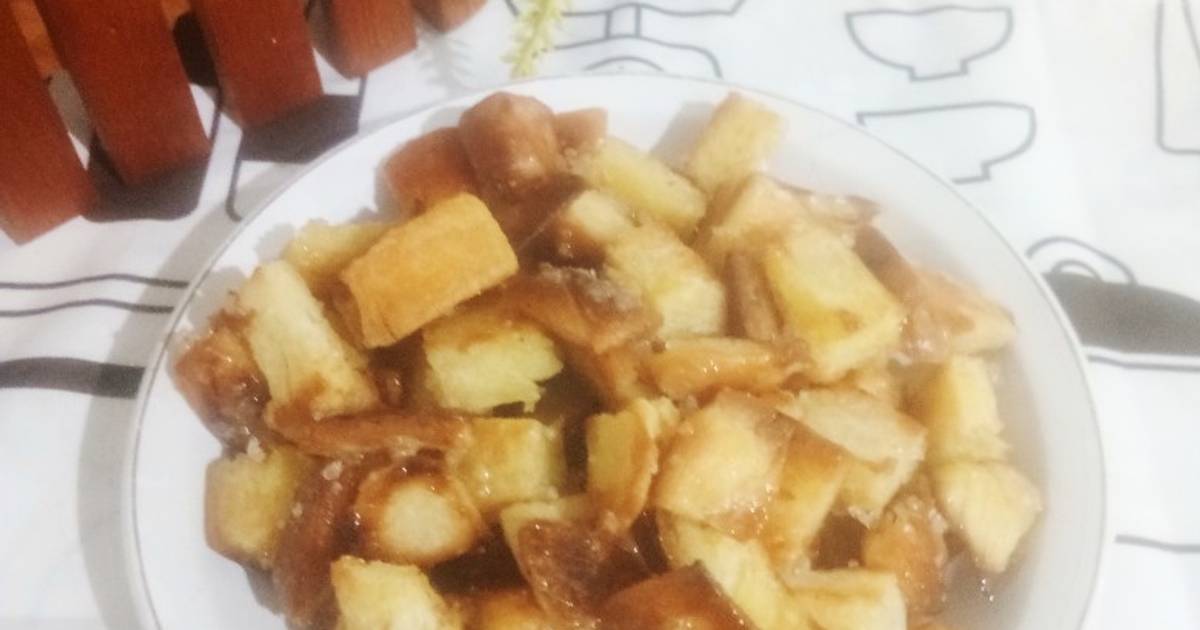 Resep Cemilan Simple Dari Pinggiran Roti Tawar oleh Siswaty Elfin ...