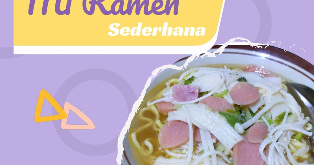 163 resep mie ramen sosis enak dan mudah - Cookpad