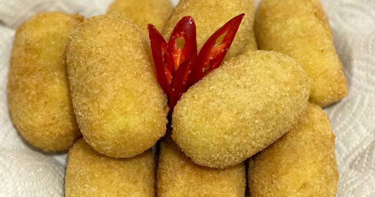 Resep Kroket Kentang Isi Daging Sapi oleh Tinakitchen ( https://youtu ...