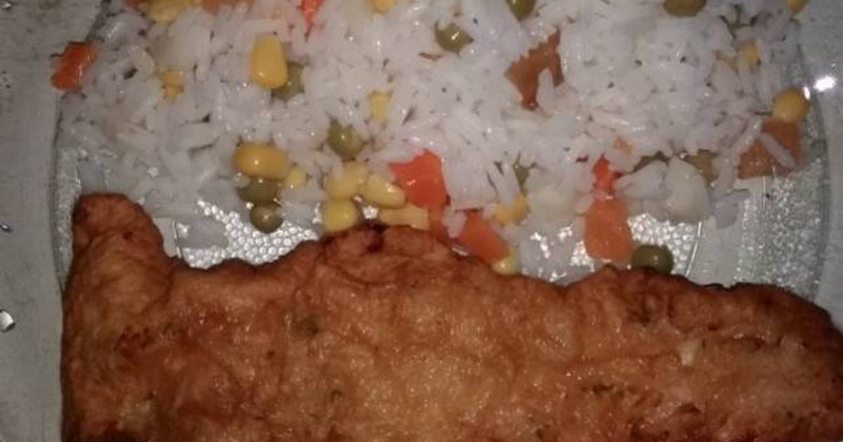 Arroz primavera con pollo - 48 recetas caseras- Cookpad