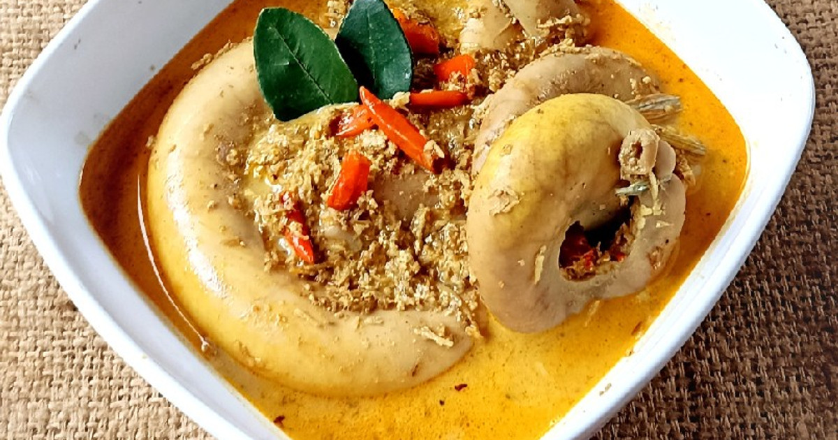 20 resep gulai tambusu usus sapi isi telur tahu enak dan mudah - Cookpad