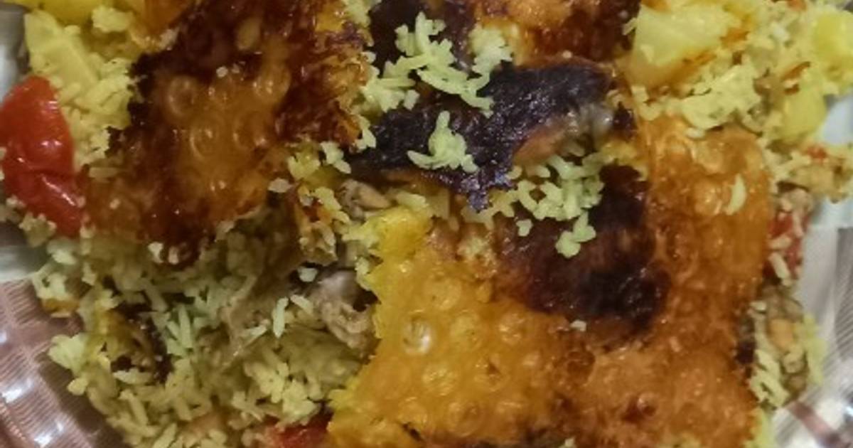 طرز تهیه پلو خوشمزه ابداعی خودم ساده و خوشمزه توسط bahar Banoo - کوکپد