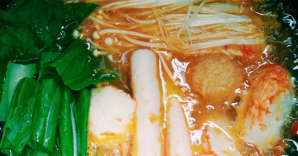 Resep 🍲Suki Kuah Tomyam oleh Kevin Yunidha - Cookpad