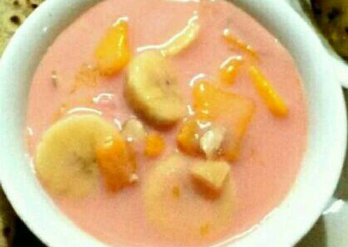 Orange flavoured fruit raita Recipe by Anjana Sahil Manchanda - Cookpad