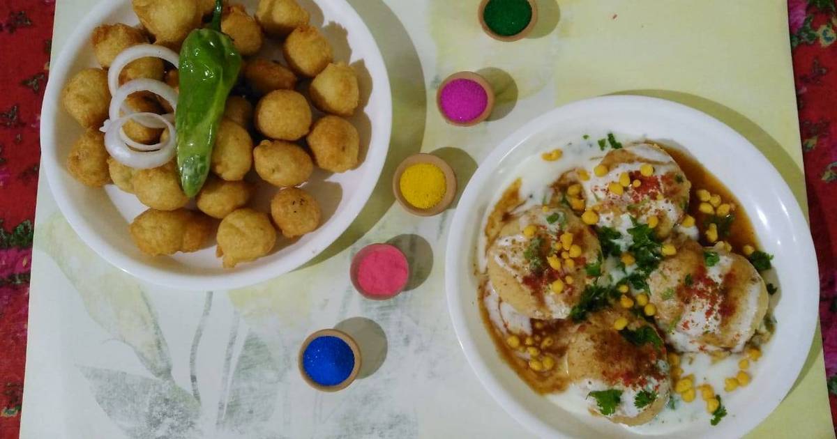 Purvi Modi દ્વારા રેસીપી દહીં વડા ને દાળ વડા (હોળી ની વાનગી) - કૂકપૅડ