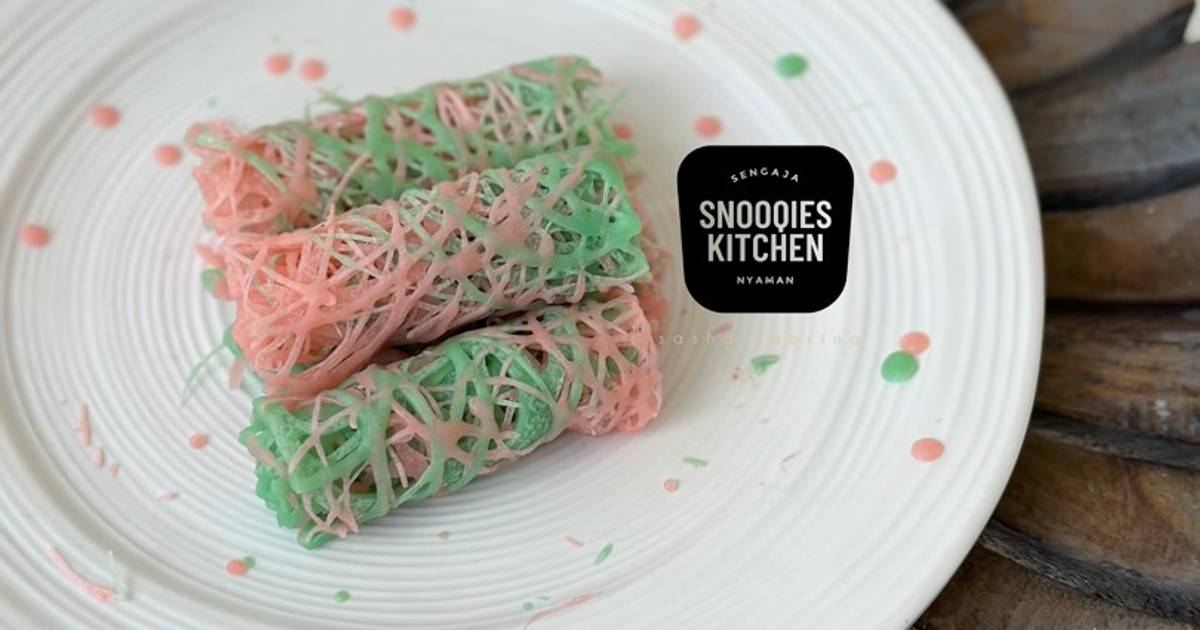 Resipi Roti Jala 2 Tone Qysha Qhai oleh MinSha - Cookpad