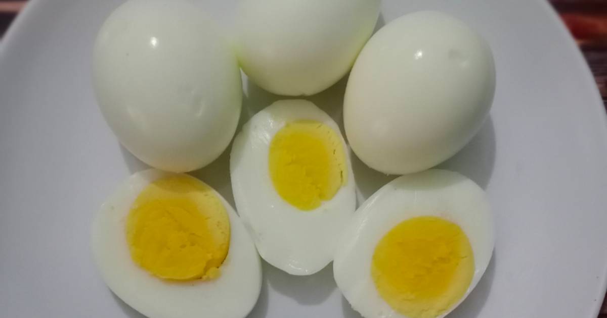 22 resep telur rebus hanya 5 menit enak dan mudah - Cookpad