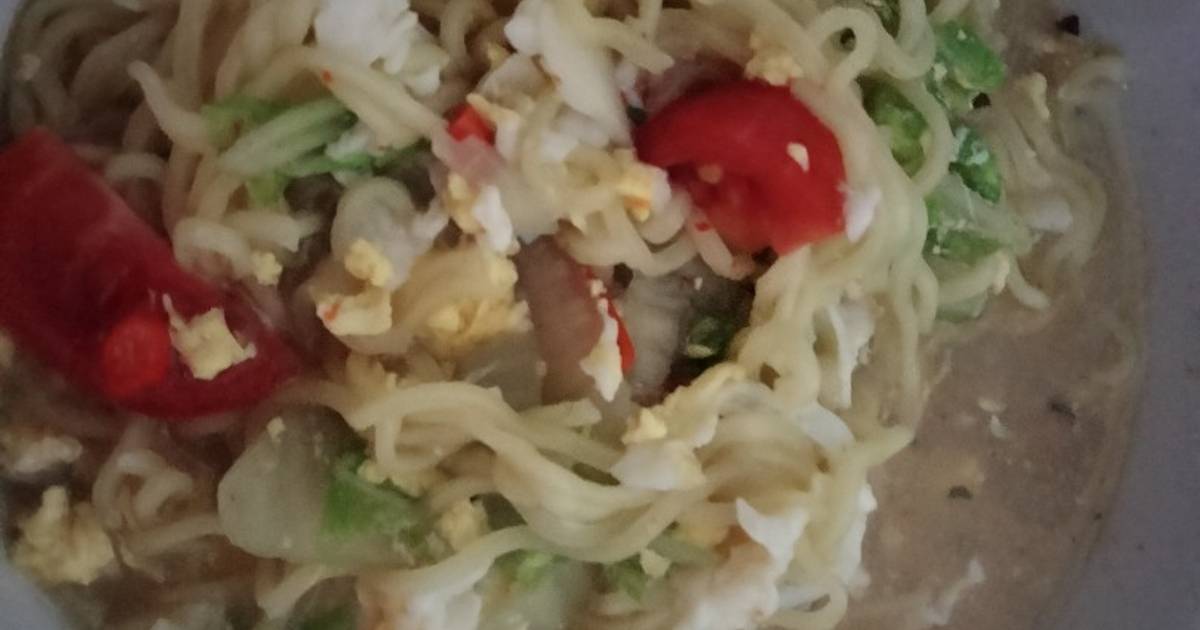Resep Mie rebus komplit oleh rahayudj - Cookpad