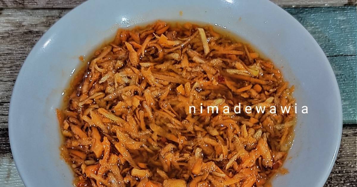 63 resep rujak serut wortel enak dan mudah - Cookpad