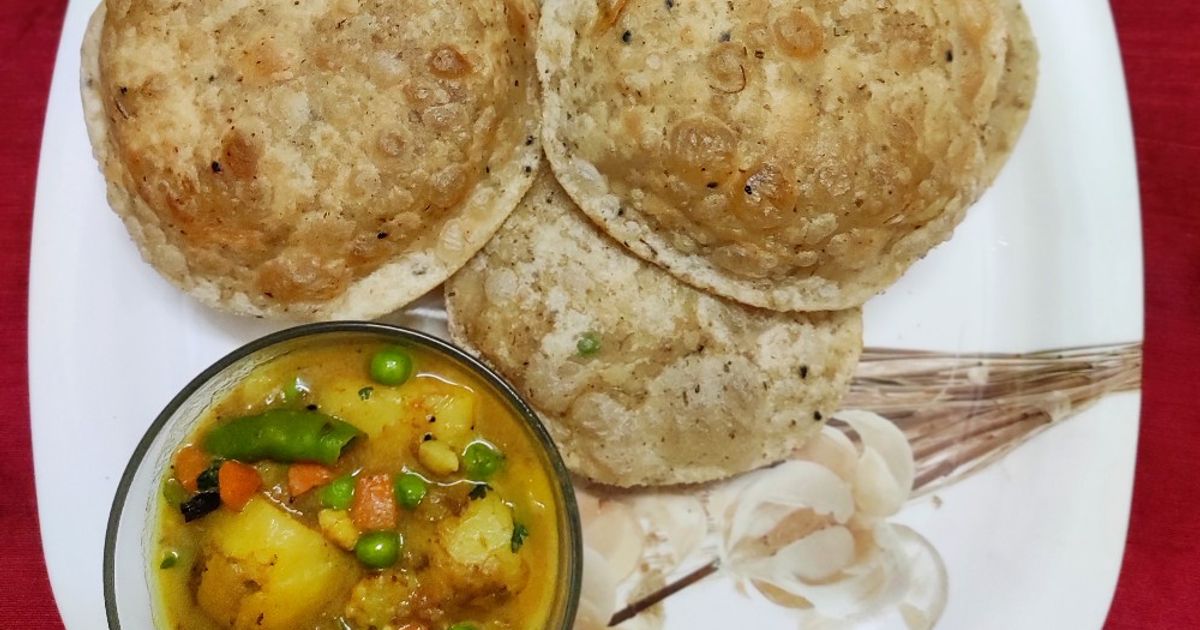 Soya Methi Puri Recipe by Arpita Mandal - Cookpad