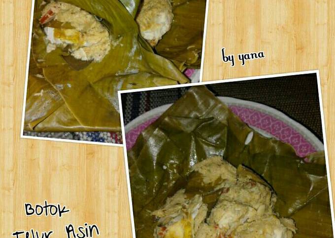 Resep Botok telur asin oleh Yana Wahyudi - Cookpad