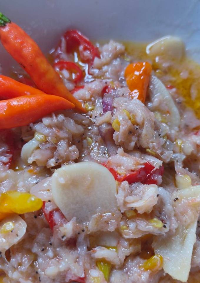 Resep #30 CENCALOK MANIS | PEDAK | CALOK | PEKASAM UDANG oleh Yayan ...