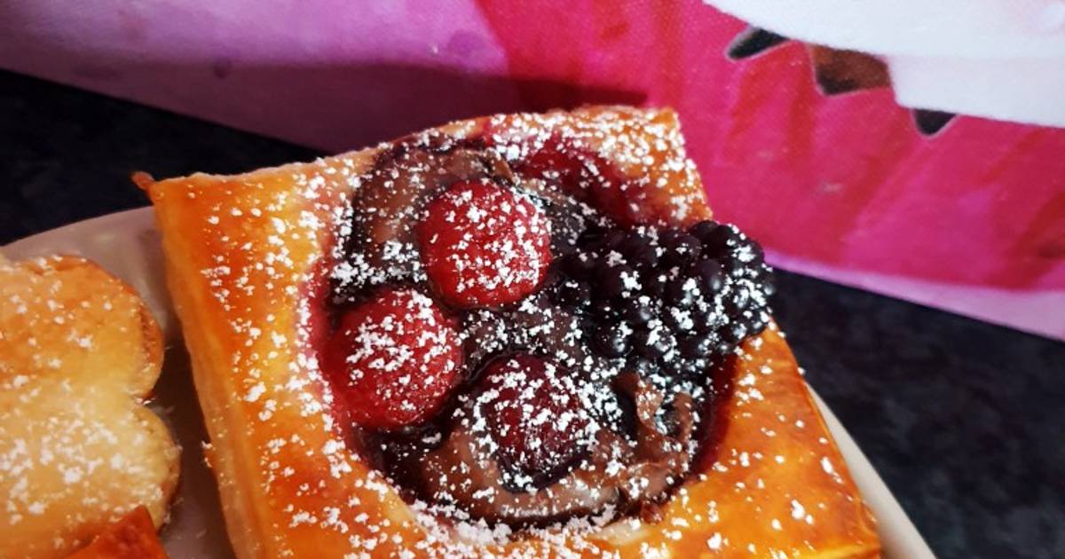 Feuilletés gourmands aux fruits rouges et chocolat 😋 de Stef Fanny ...