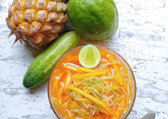 Resep Rujak Serut Simple oleh Alya Simple Cooking🍳 - Cookpad