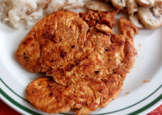 Milanesas de pollo asadas a la Valentina Receta de LuzMa SG- Cookpad
