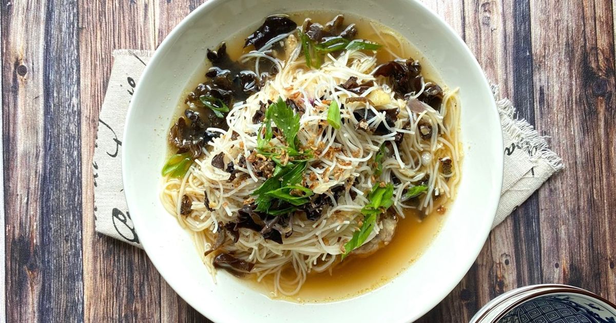 Resep sop bihun balungan rumahan enak dan mudah - Cookpad