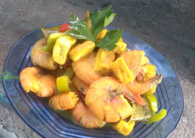 Resep Pesmol Udang Tahu oleh Salsabila - Cookpad