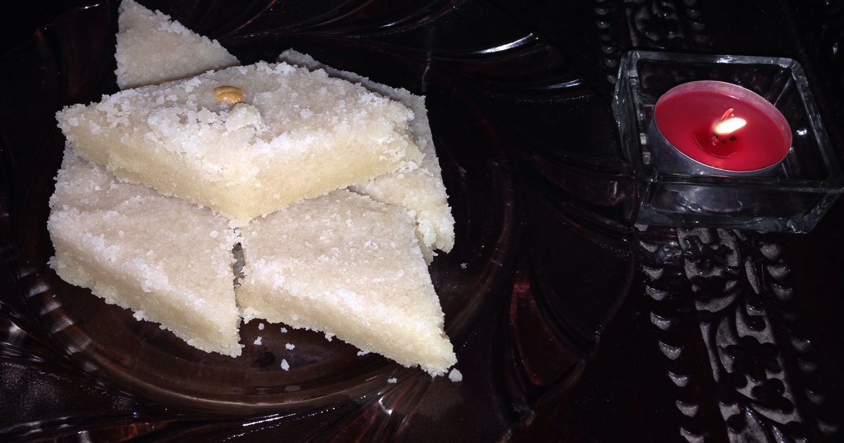 Maida Burfi Recipe by Sithara Ayesha Anwer - Cookpad