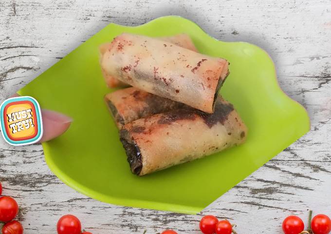 Resep Pisang Coklat Lumer Ekonomis oleh Ainun Tasneem - Cookpad