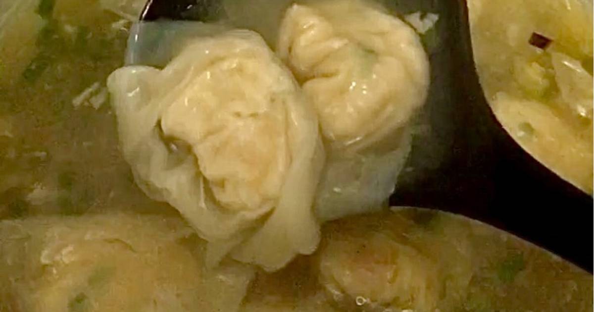 Resep Sup Pangsit Kuah (HALAL) oleh ajeng herlin - Cookpad