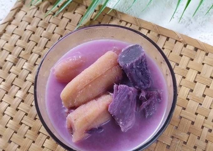 Resep Kolak Pisang Ubi Ungu Oleh Saomi Mayhai Cookpad