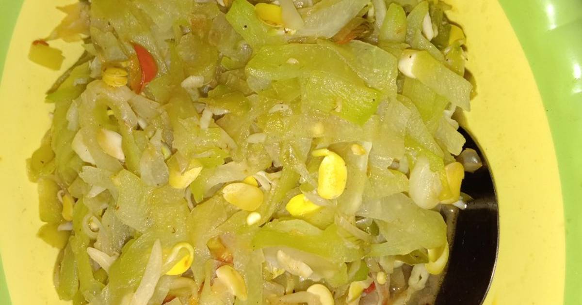 144 resep labu siam tumis kecambah enak dan mudah - Cookpad