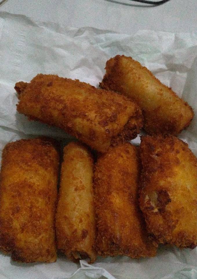 Resep Risol Mayo dengan kulit lumpia instan oleh Fatmalia Khoirunnisa ...