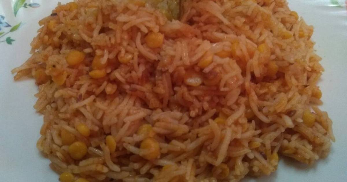 Chana dal pulao Recipe by Kuldeep Kaur - Cookpad