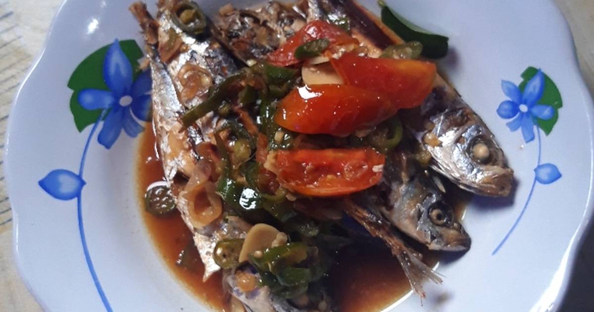 Resep #24 Ikan Gereh Besek Lombok ijo oleh leyazair - Cookpad