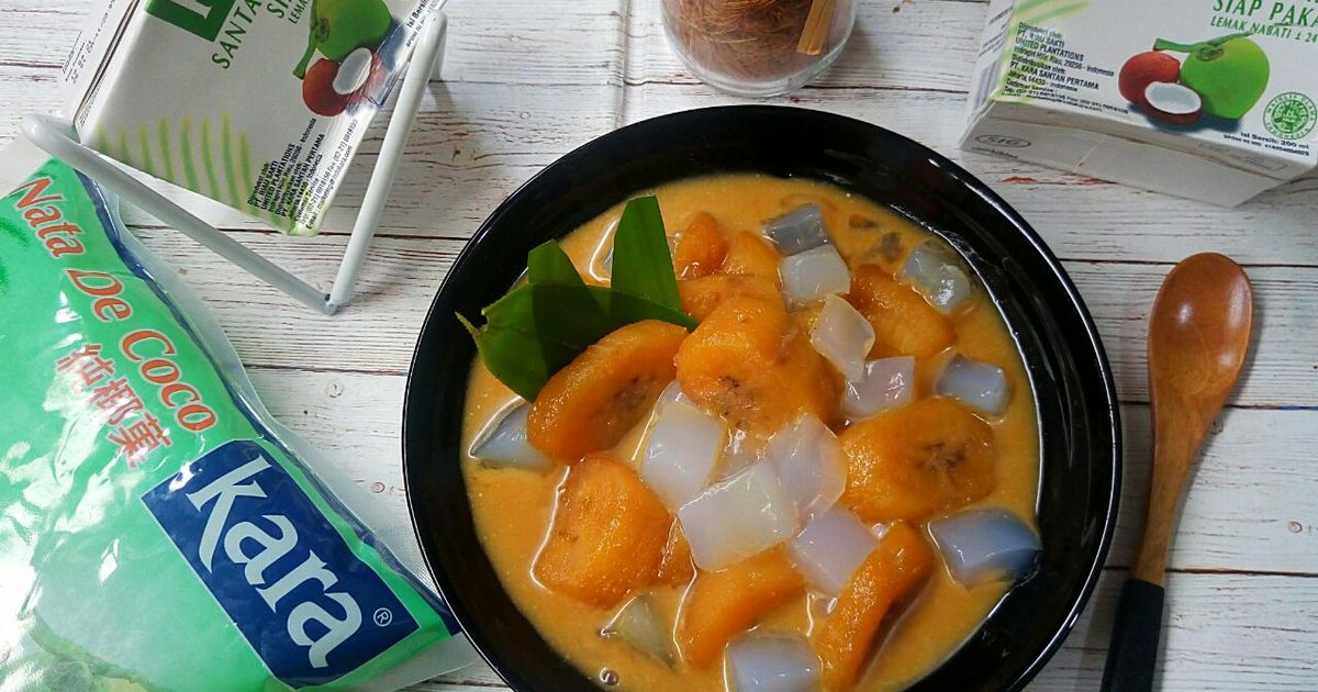 Resep Kolak Pisang Nata De Coco oleh Kaka beryl @amrii_g2 - Cookpad