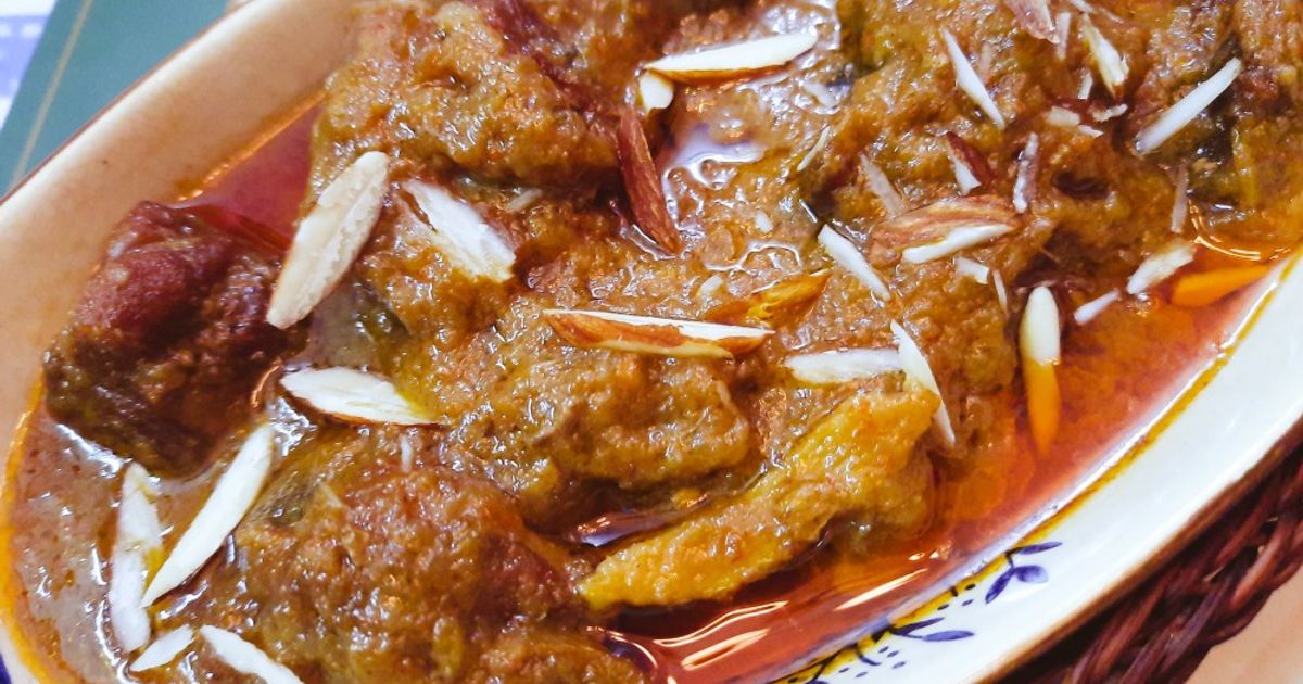 Badami Qorma Recipe by Nazia Qureshi - Cookpad