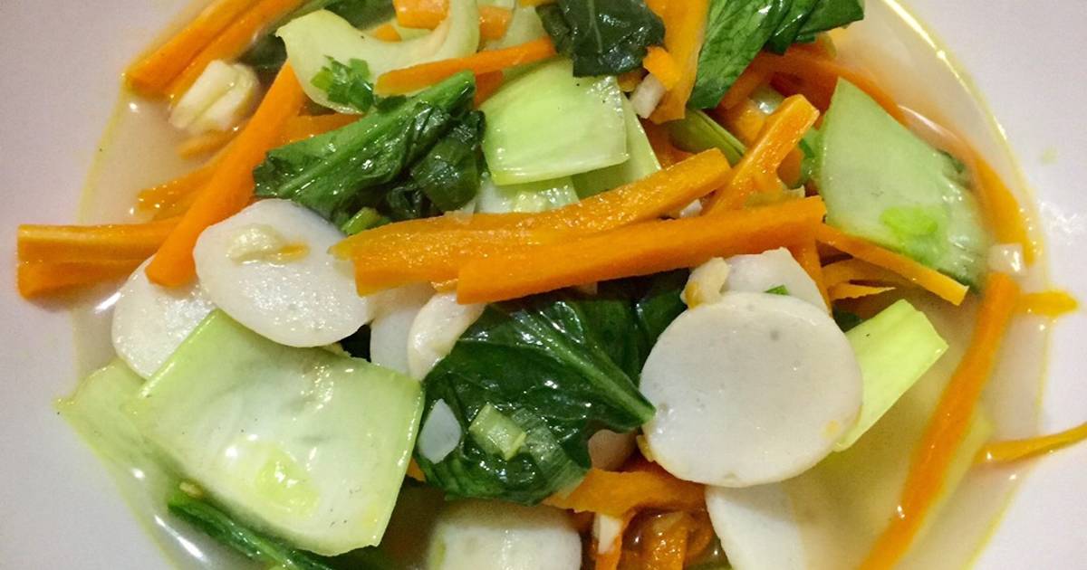 Resep Tumis Wortel Pakcoy oleh Catherine Latito - Cookpad