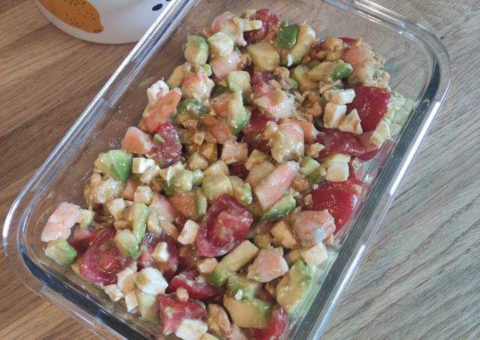 Salade Avocat Crevettes De Cook And Dream Cookpad