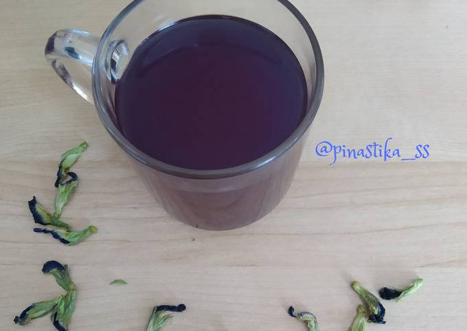 Resep 11. Teh Bunga Telang Original oleh PiSeSa Keuken - Cookpad