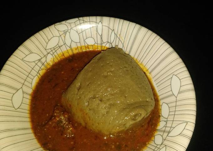 Tuwon dawa da miyar kubewa danya girki daga Maryam Faruk - Cookpad