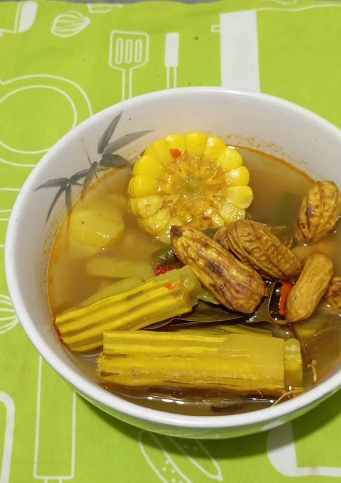 Resep Sayur asem kuning Kelentang khas Betawi alaa Mama Anna oleh Dapoer Mama Anna Rohana - Cookpad