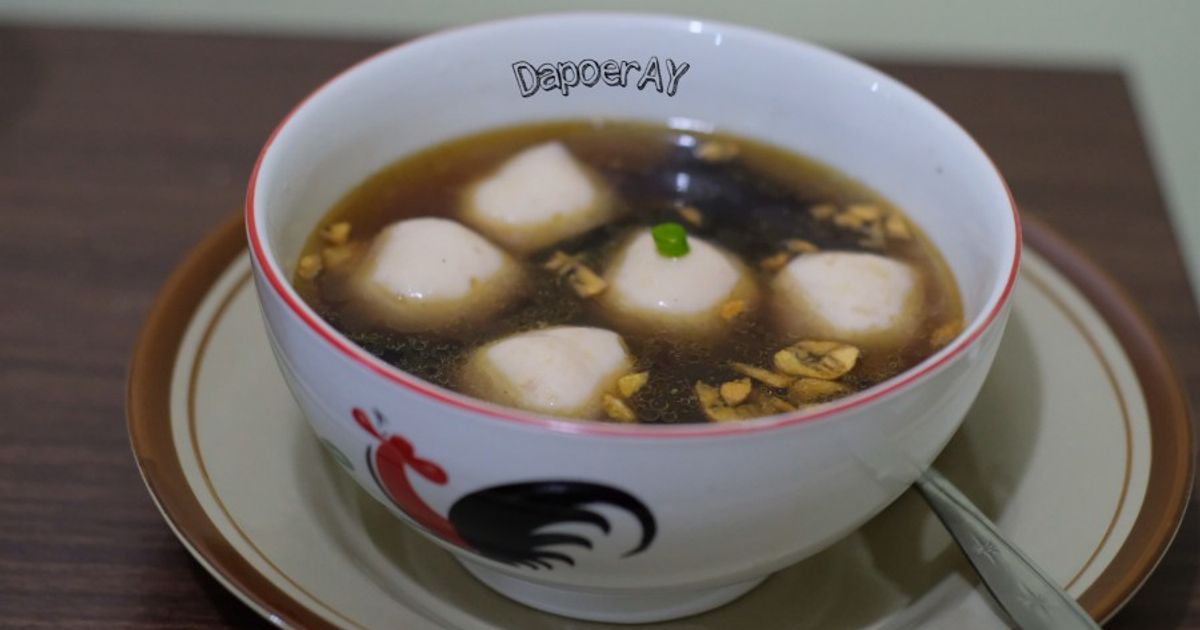 Resep Sup Bakso Rumput Laut oleh Dapoer_AY - Cookpad