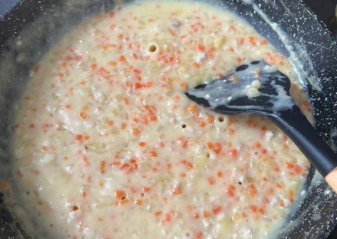 Resep Isian risol rogout ayam kentang wortel oleh BIW - Cookpad