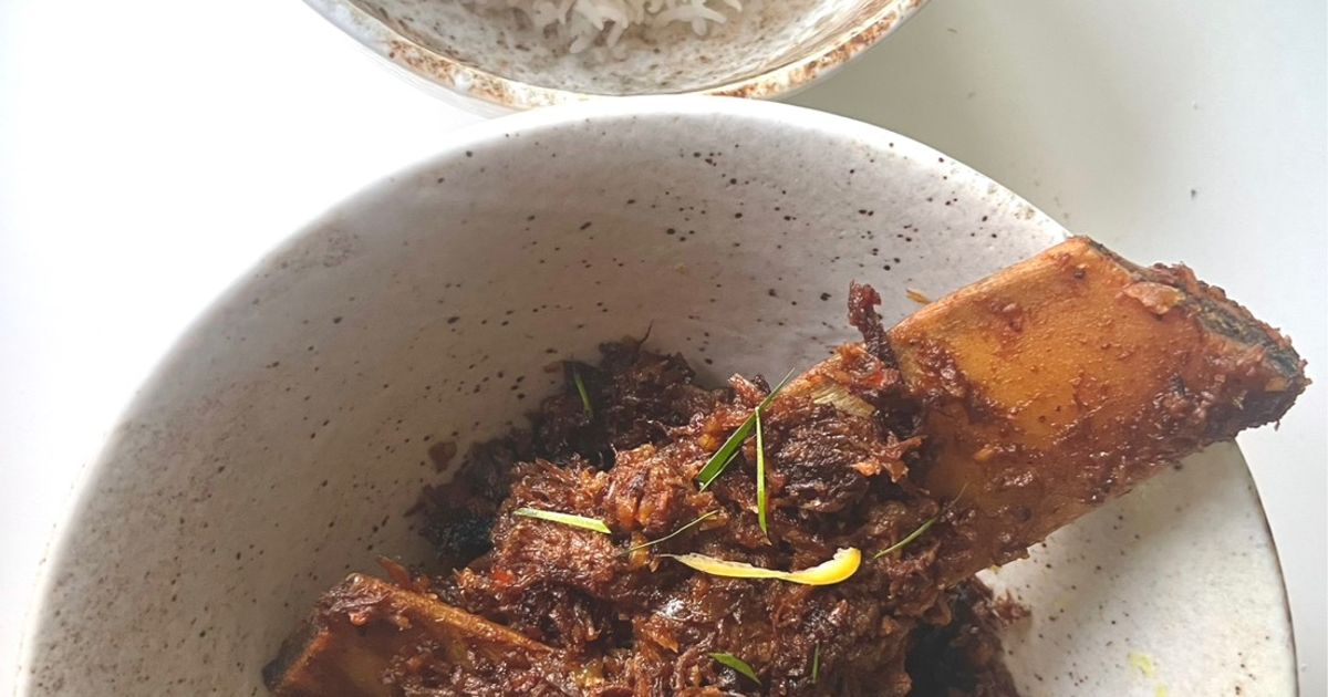 Rendang Western Style – Beef Ribs In A Spicy Coconut Sauce Recipe by ...