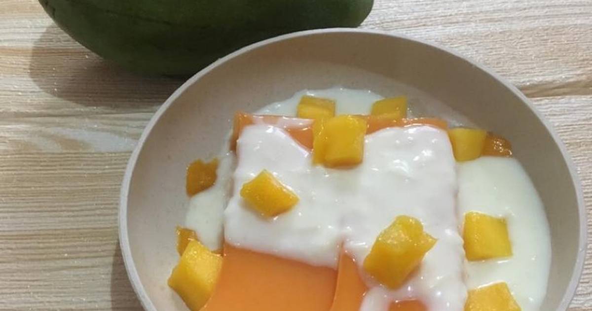 120 resep puding mangga susu dancow enak dan mudah - Cookpad