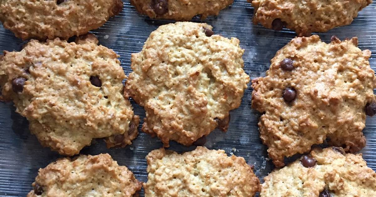 COOKIES DE AVENA Y CHIPS🍪 Receta de Gimena- Cookpad