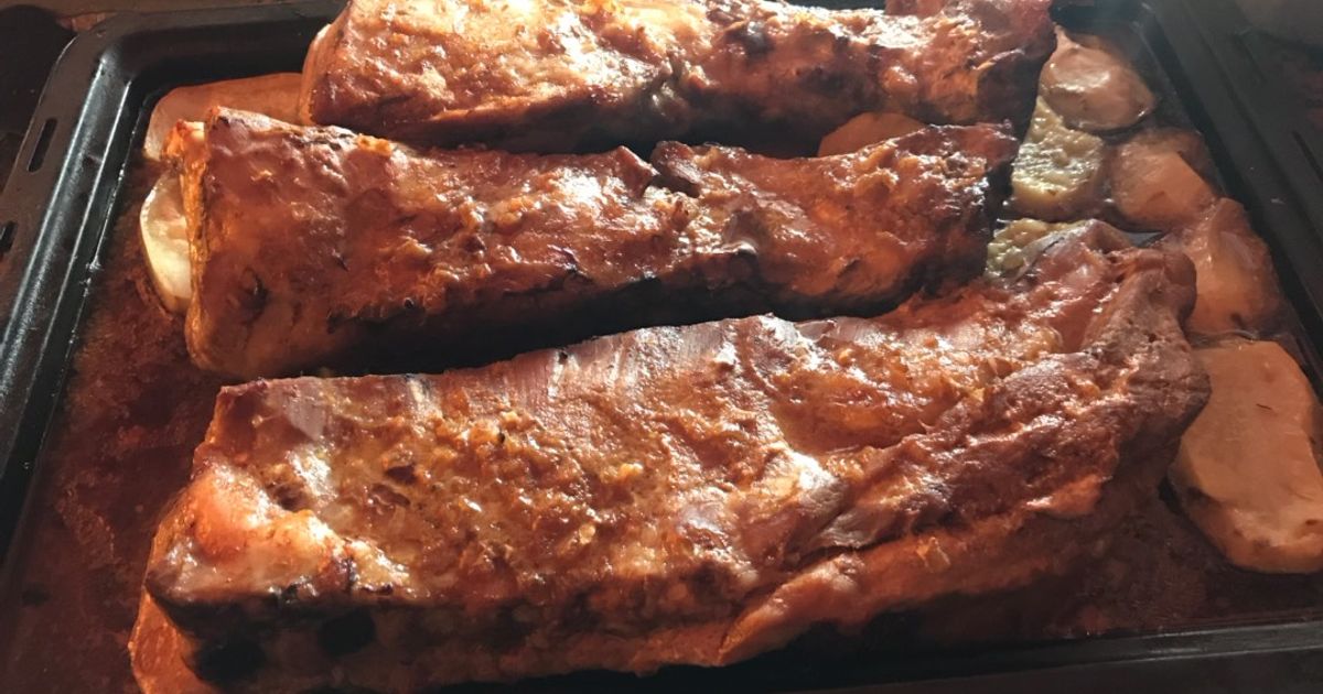 Costillas De Cerdo Al Estilo Tex Mex Receta de Pedro Angel Lazarte- Cookpad