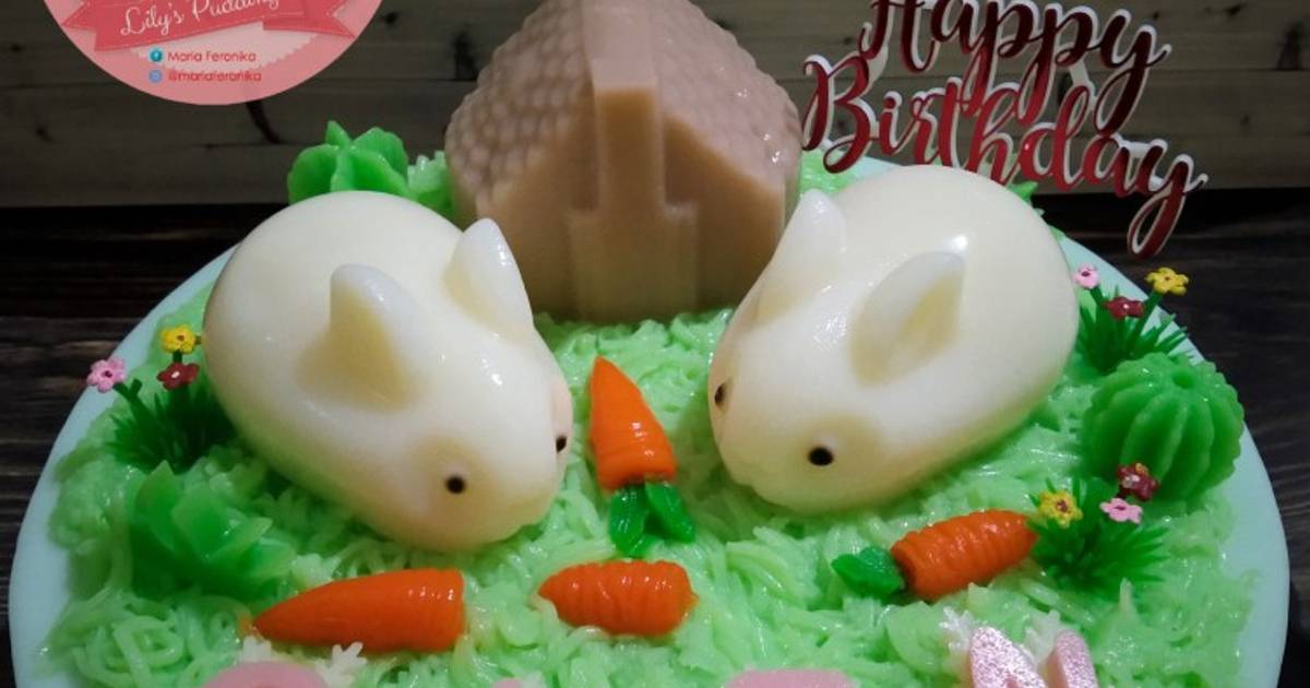 45 resep puding ultah pink enak dan mudah - Cookpad