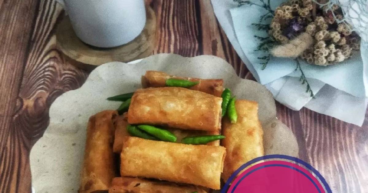 12 resep lumpia ayam untuk anak usia 1 tahun enak dan mudah - Cookpad