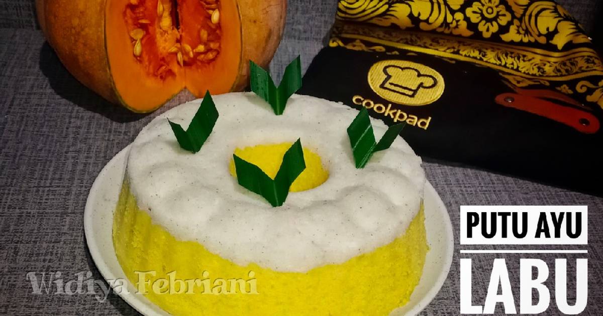 Resep Putu Ayu Labu Kuning oleh Widiya Febriani - Cookpad
