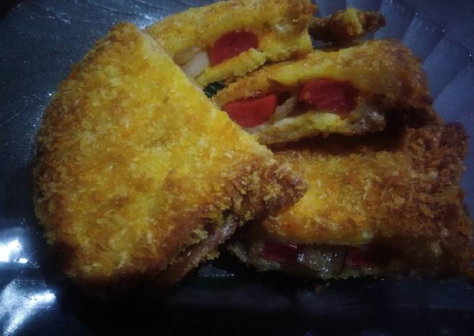 Resep Sandwich Isi Sosis oleh Hana Sahari - Cookpad