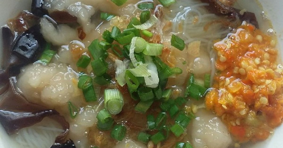 Resep Tekwan Udang oleh mamakoko - Cookpad