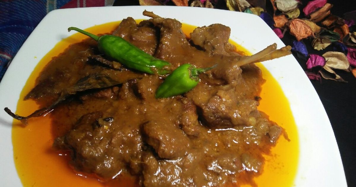 Mutton Roghun Gosh Recipe by J Junaid Motiwala - Cookpad