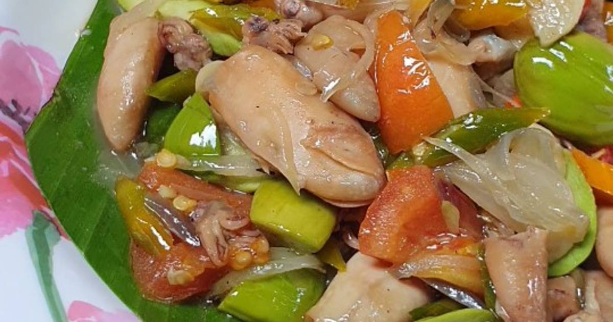 Resep 143. Oseng cumi asin oleh Rani Wiramanggala - Cookpad