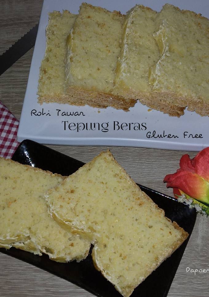 Resep Roti Tawar Tepung Beras Gluten Free oleh Dapoer_Santi - Cookpad